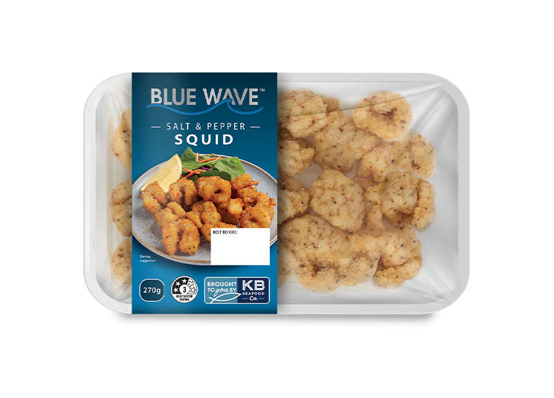 Blue Wave Salt and Pepper Squid - KB Blue Wave